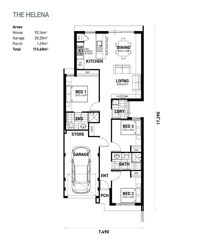 The Helena | Ideal Homes