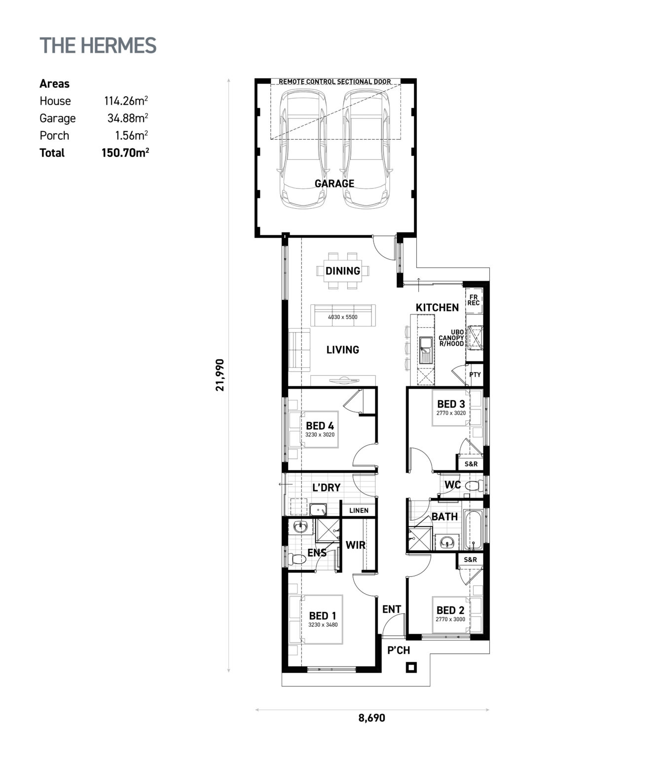 The Hermes | Ideal Homes